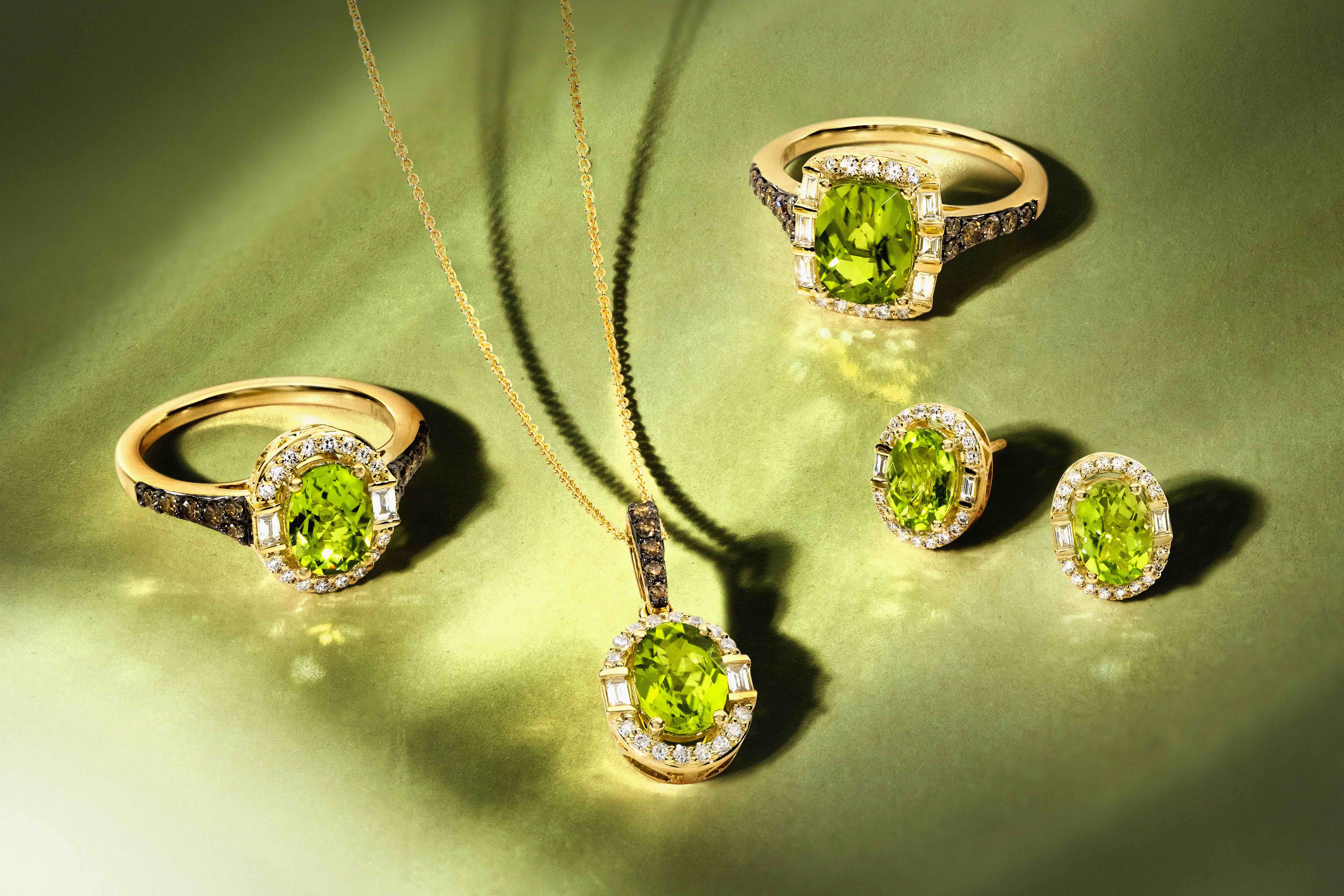 Le Vian's New August Green Apple Peridot Fine Jewelry Collections